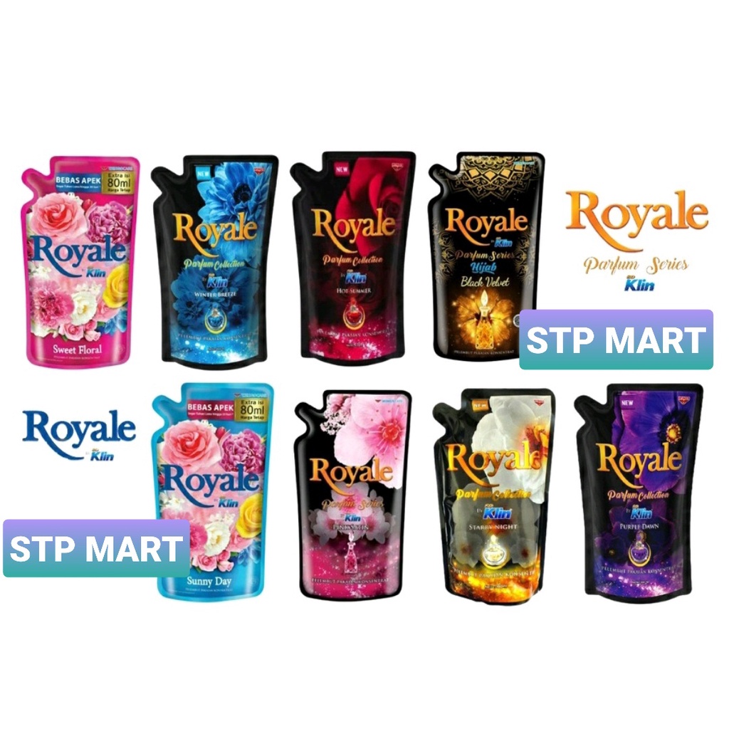 Jual ROYALE PEWANGI DAN PELEMBUT PAKAIAN 650ml/600ML Botol// ROYALE ...