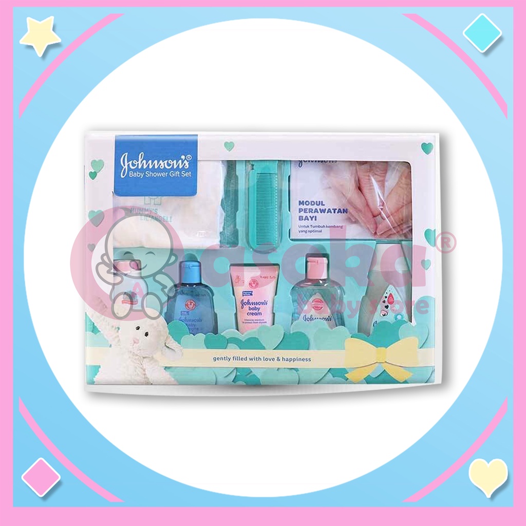 Jual Johnson's Baby Gift Set / Essentials Gift Set / Starter Kit Gift ...