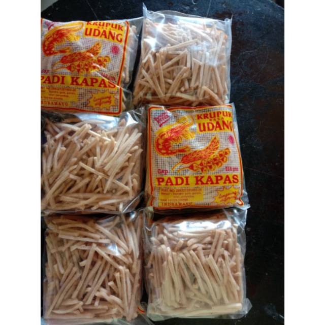 Jual @250gram Krupuk stik padi kapas | Shopee Indonesia