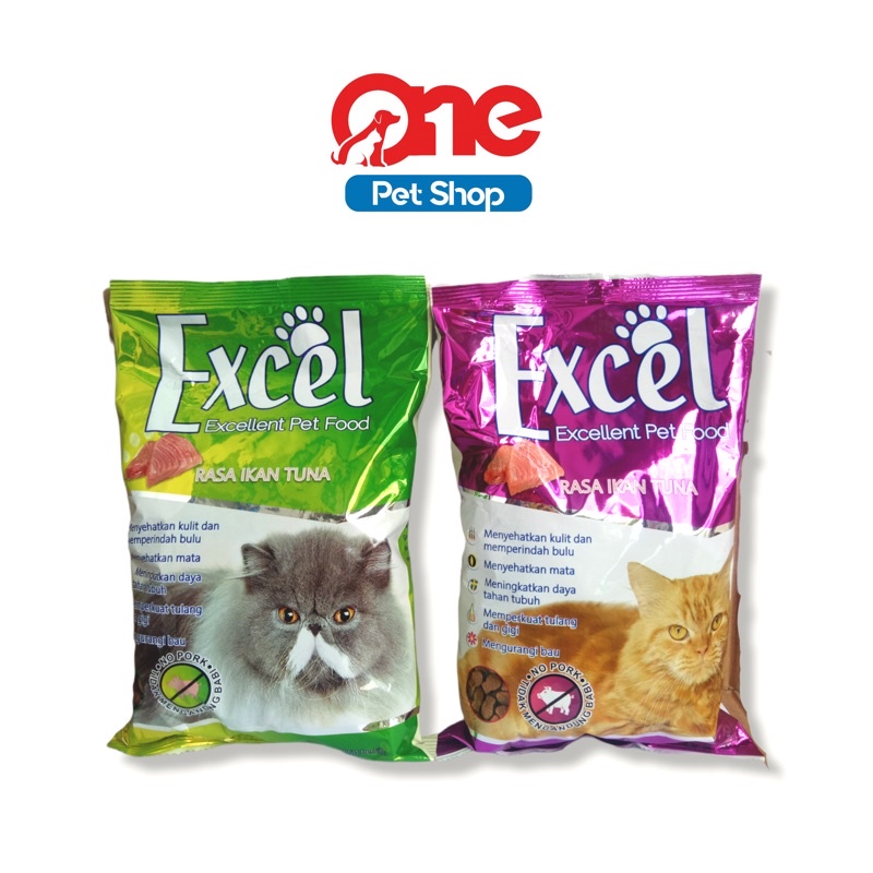 Jual Excel Cat Food Freshpack 500gr | Makanan Kucing Excel 500gr ...
