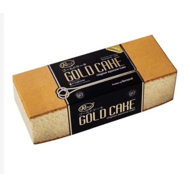 Jual rious goldcake gold cake mini original by bernardi kue ala jepang ...