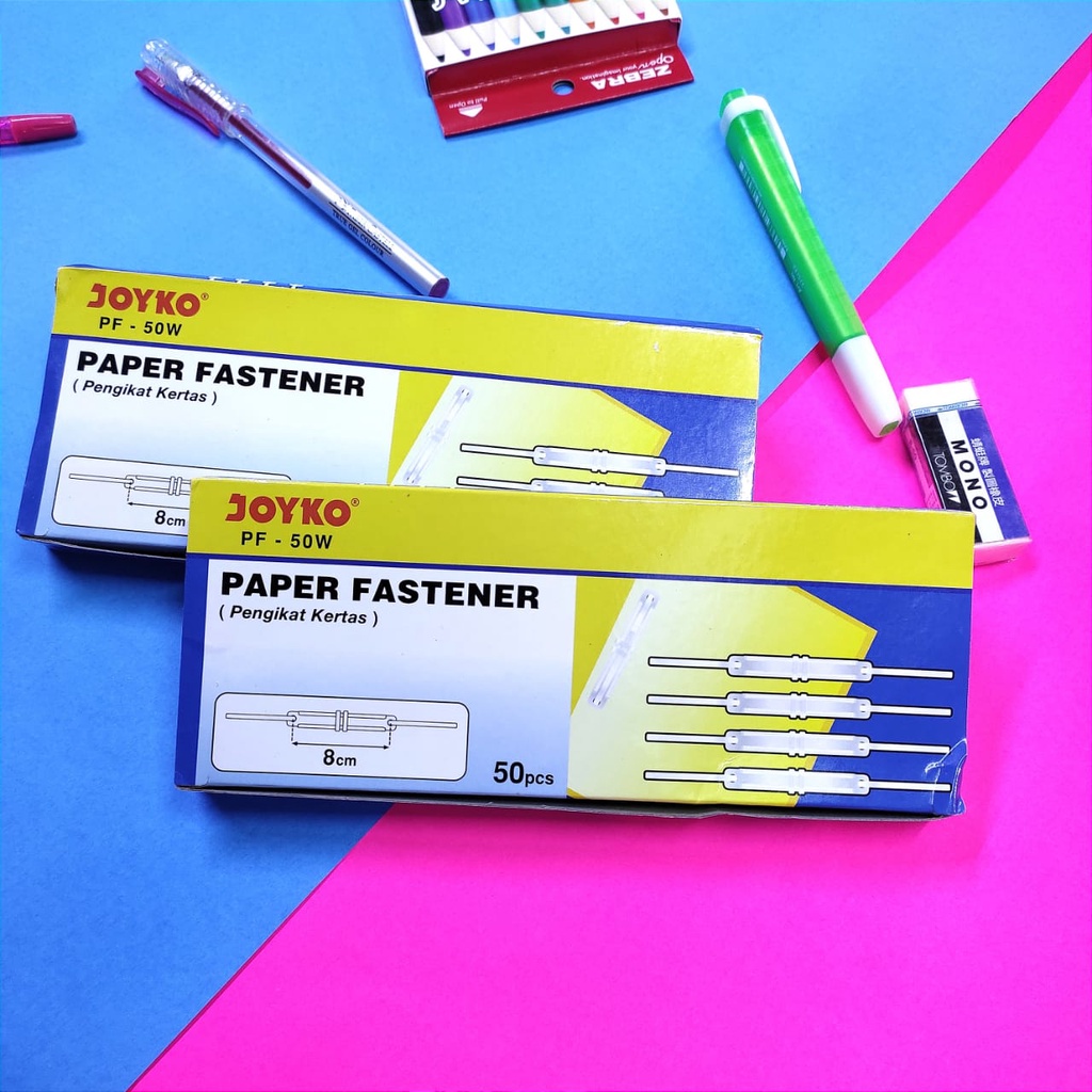 Jual Paper Fastener / Pengikat Kertas Joyko PF-50W | Shopee Indonesia