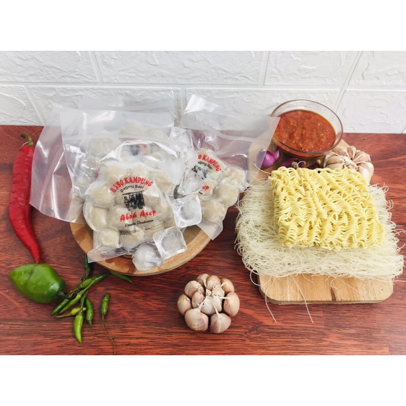 Jual Frozen Baso kampung Abah Asep pasar kecil | Shopee Indonesia