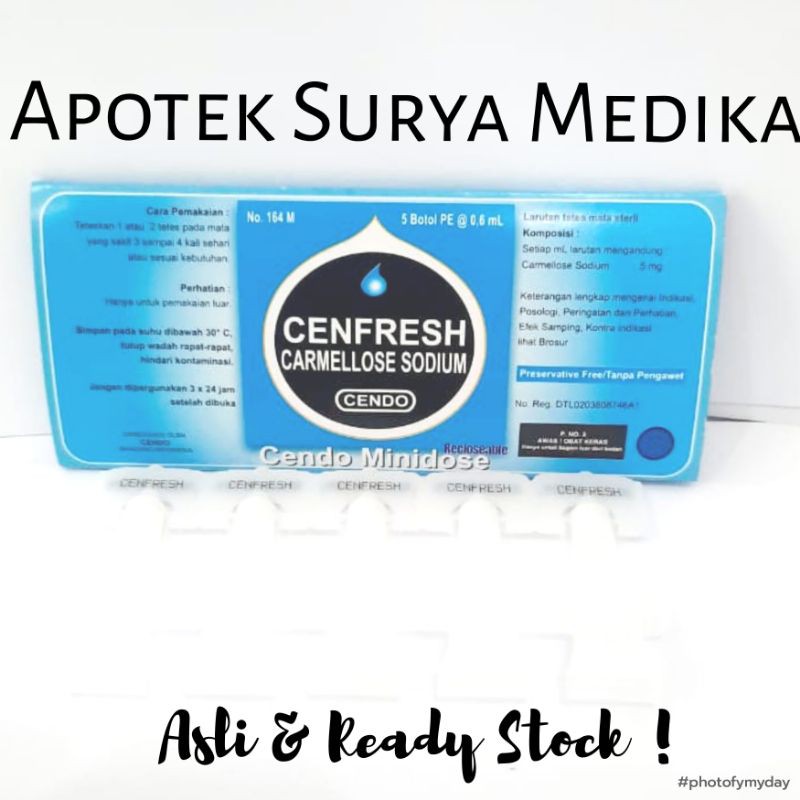 Jual Cendo Cenfresh Minidose.Kemasan strip isi 5 botol. | Shopee Indonesia