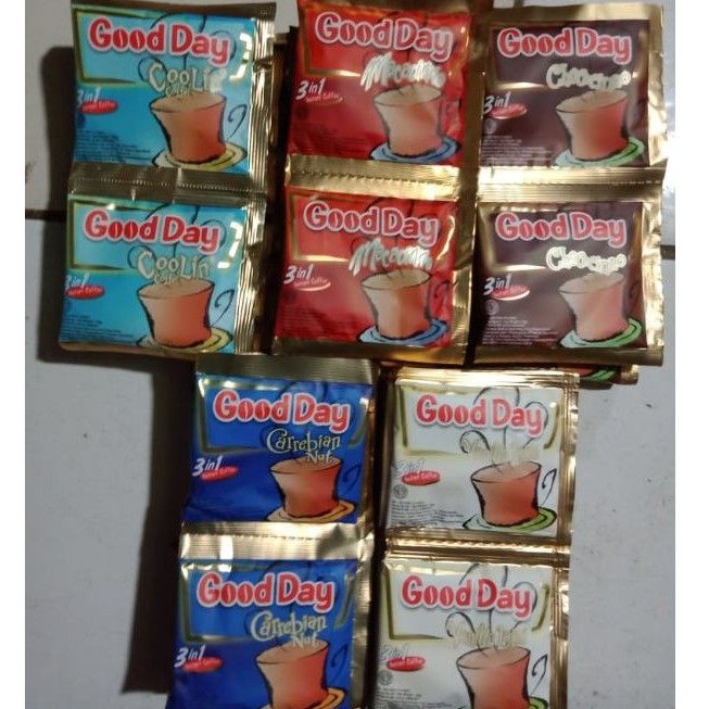 Jual Kopi Good day varian rasa 10sachet | Shopee Indonesia