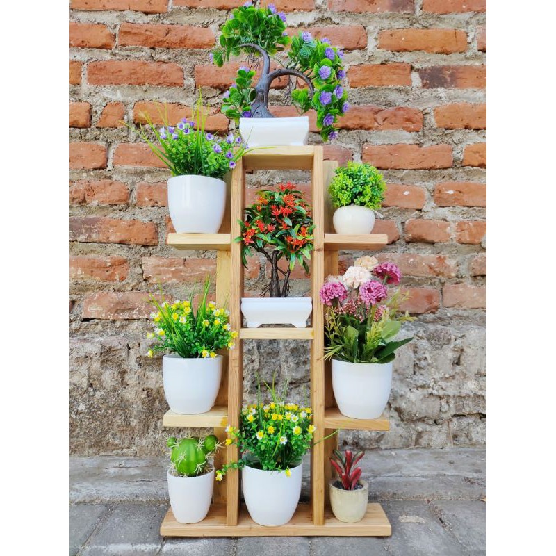Jual rak bunga kayu | Shopee Indonesia