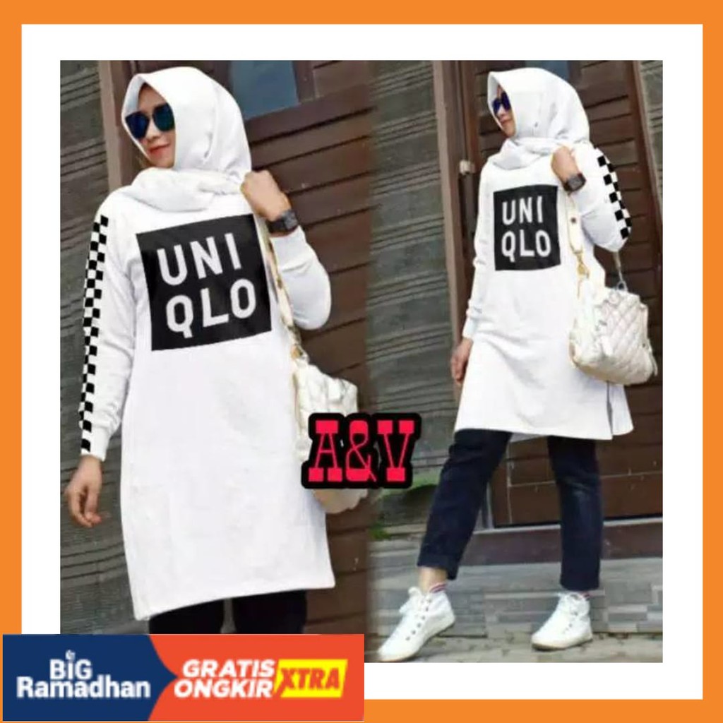 Jual RAJUT RAPI BIG UKURAN ALLSIZE JUMBO LD 110 BESAR MURAH / TUNIK UNIQLO UNI | Shopee Indonesia