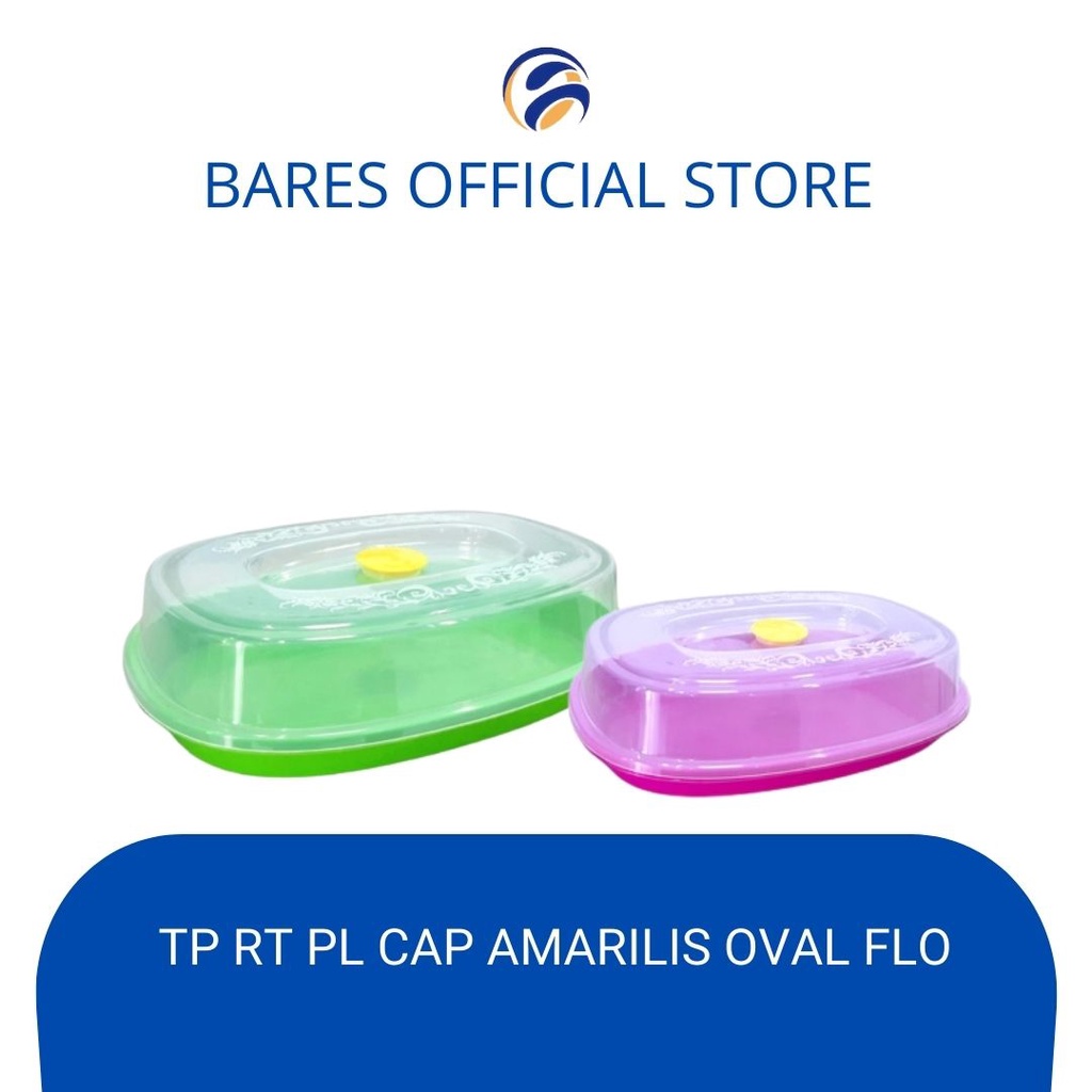 Jual Kotak Roti Kapsul Oval flo Plastik / Tempat Bolu Kue Plastik ...