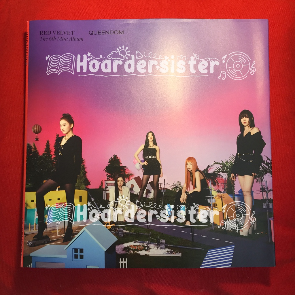 Jual Red Velvet Queendom Album Queens Ver Cover Ungu / Purple + Poster ...