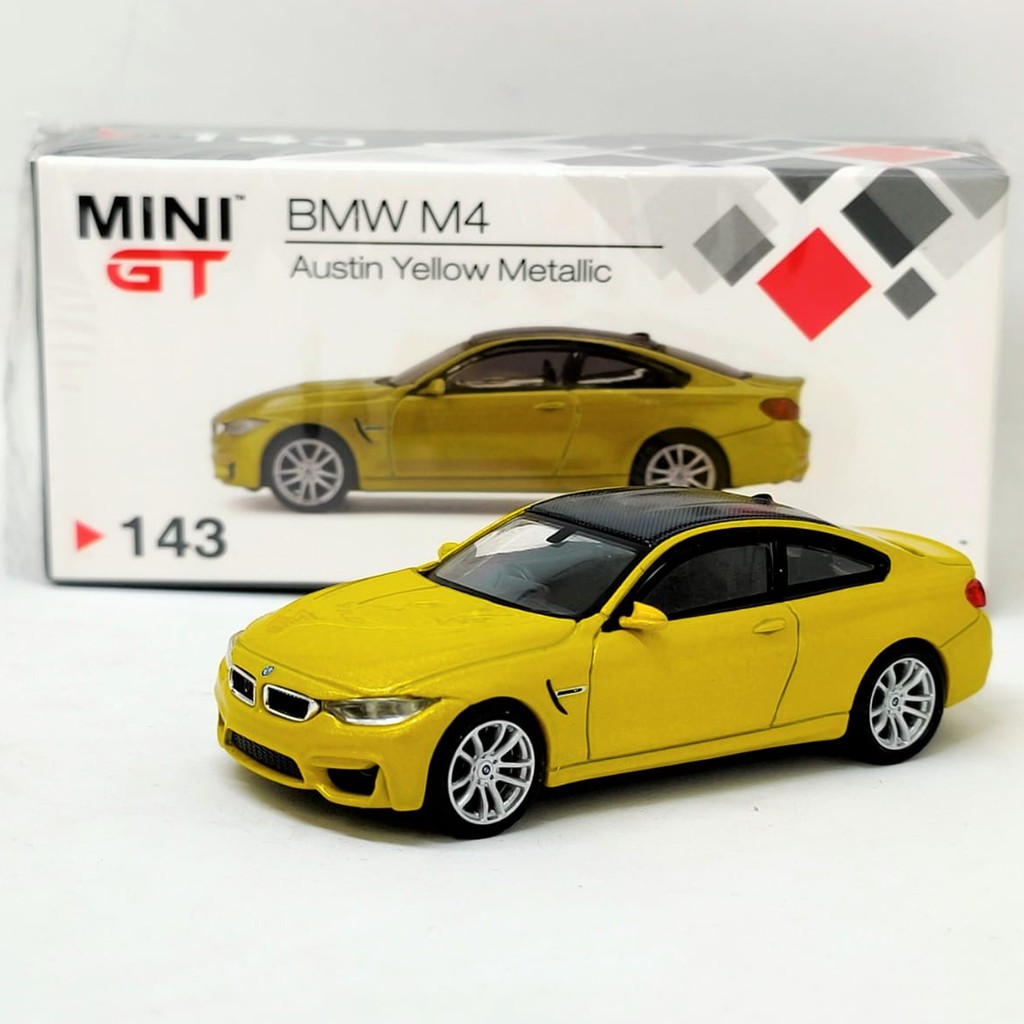 Jual Mobil Mainan Miniatur Die Cast Mobil BMW M4 No. 143 Skala 1:64 ...