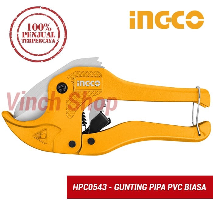 Jual GUNTING PIPA PVC PPR PIPE CUTTER ALAT POTONG PIPA 42MM INGCO HPC0543 | Shopee Indonesia