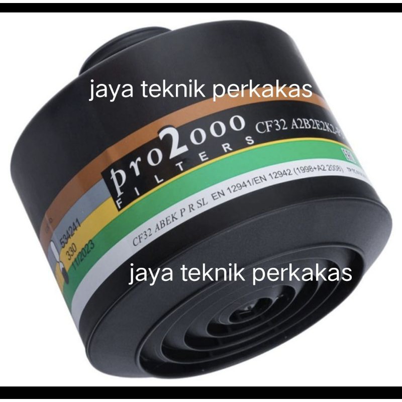 Jual filter abek2 3M Scott masker respirator full face catridge abek 2 ...