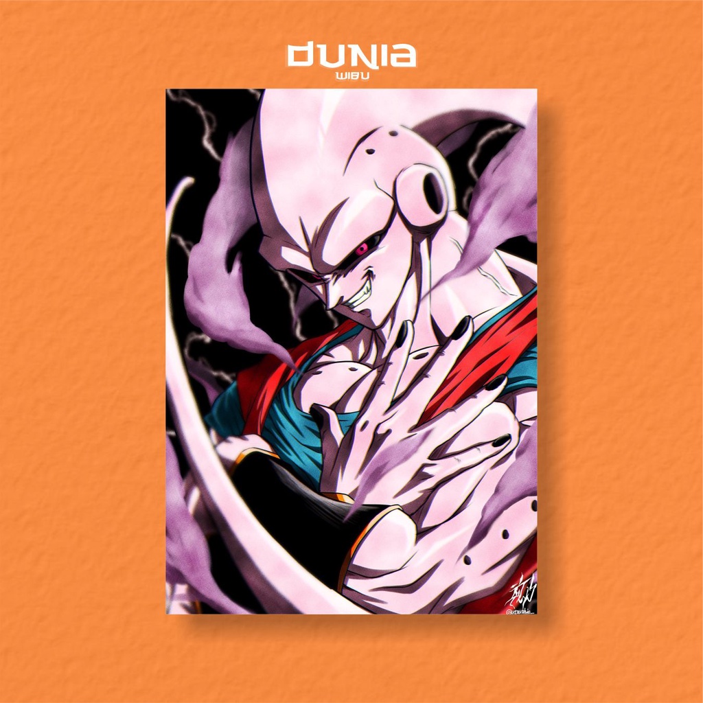 Jual Poster Majin Buu Dragon Ball - GAMBAR HD - UKURAN A3+/A4 - BAHAN ...