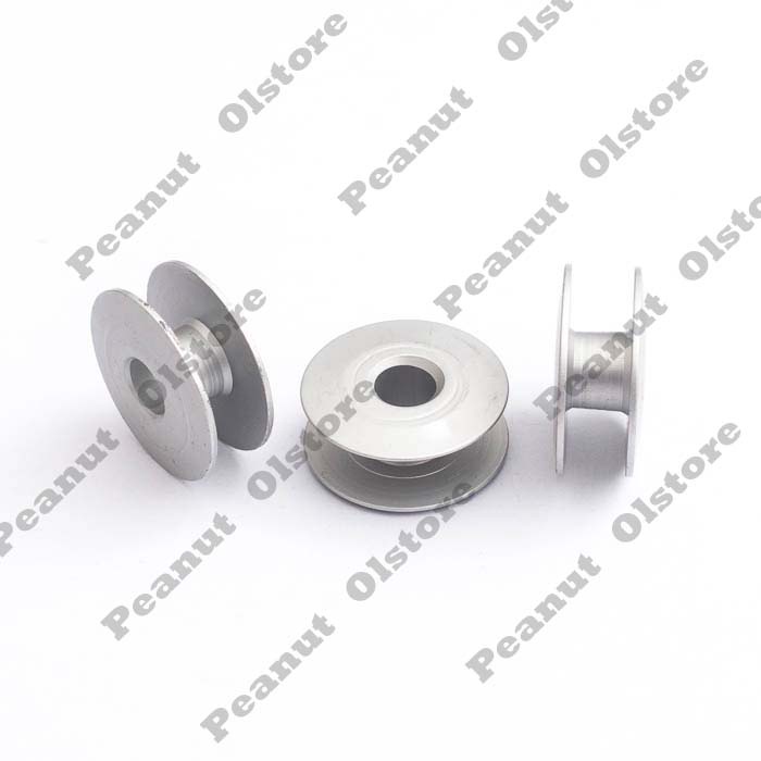 Jual ( Harga per biji ) Spull Aluminium - Spul - Bobbin mesin jahit ...