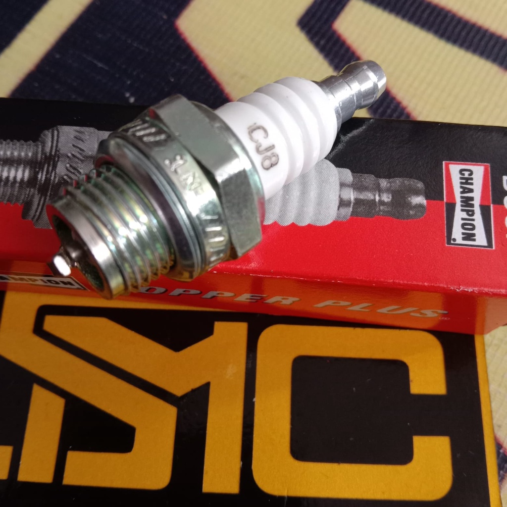 Jual Busi Champion Asli CJ8 Busi Mesin Rumput / Busi 2 Tak / Chainsaw ...
