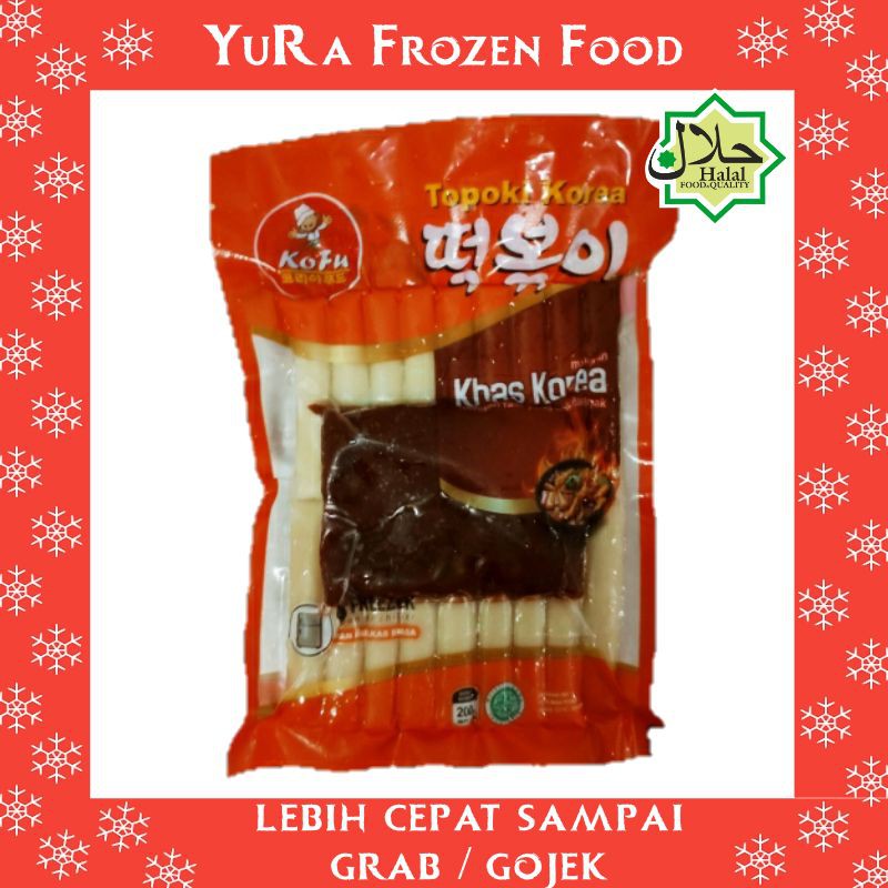 Jual Topokki Khas Korea KOFU Topoki Tokpoki Tteokbokki Toppoki | Shopee Indonesia