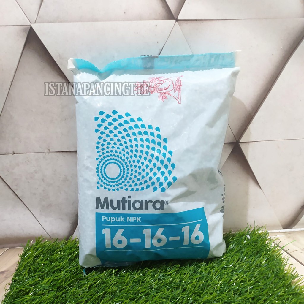 Jual PUPUK NPK MUTIARA 16-16-16 1 KG ORIGINAL PACK NPK 161616 MANCING MANIA | Shopee Indonesia