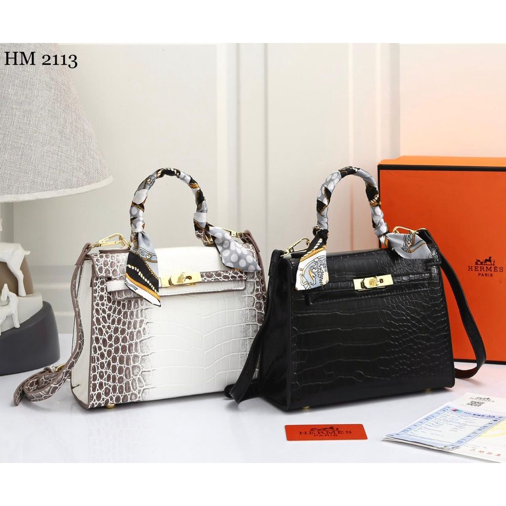 Jual Tas H*RM*5 K*LLY 2113 QWE 21 tas batam impor ransel selempang ...