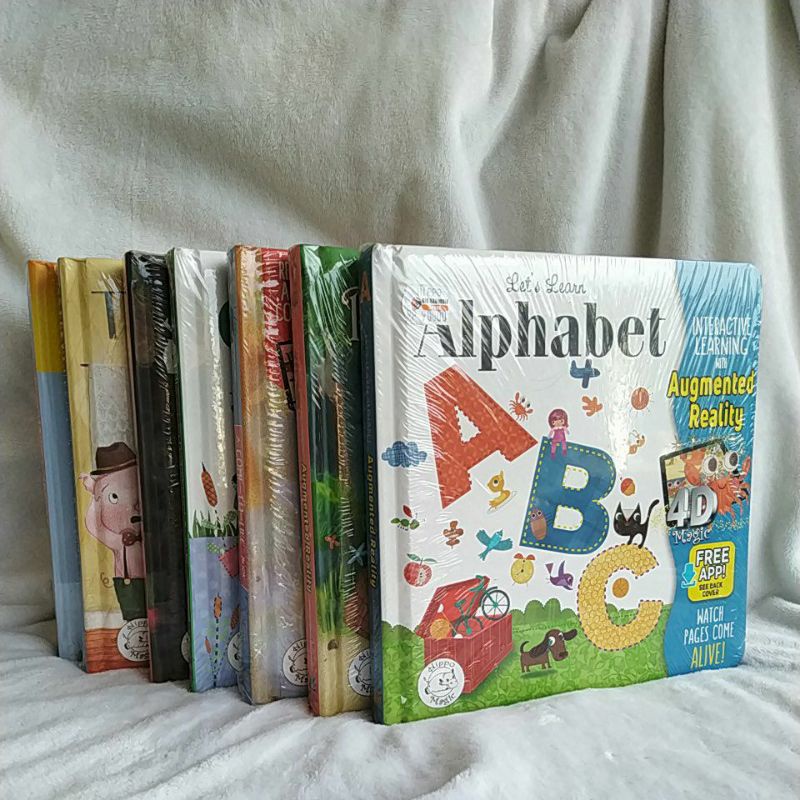 Jual Augmented Reality book AR book Little hippo Roar Went the Lion | Shopee Indonesia