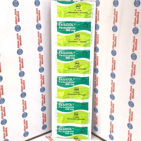 Jual Fasidol 500mg Isi 10 Kaplet - Obat Sakit Kepala Dan Demam | Shopee ...