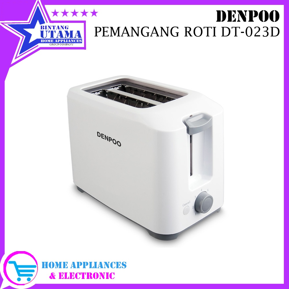 Jual (COD) DENPOO PEMANGGANG ROTI / TOASTER SANDWICH DT-023 / DT-023D / DT023 D GARANSI RESMI ...