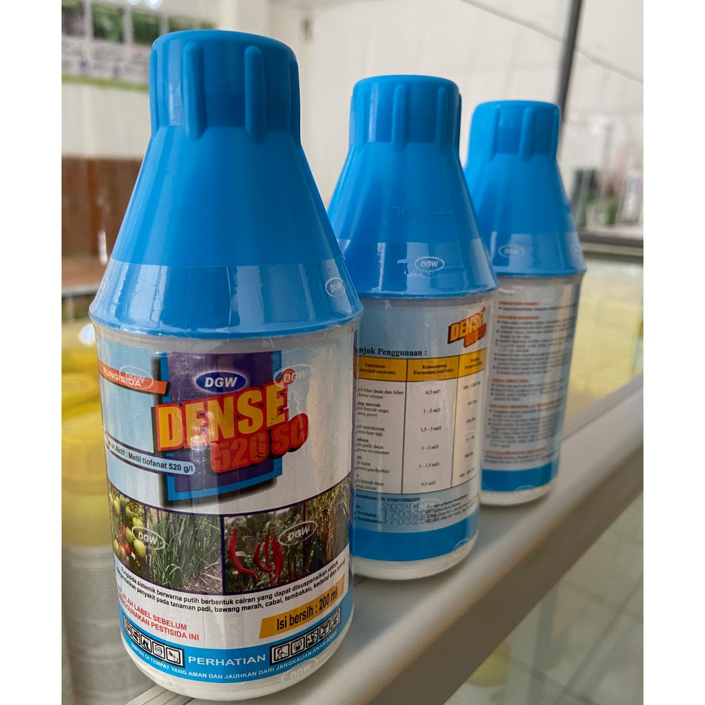 Jual Dense 520SC 200ml Fungisida Obat Pencegah dan Pembasmi Jamur pada ...
