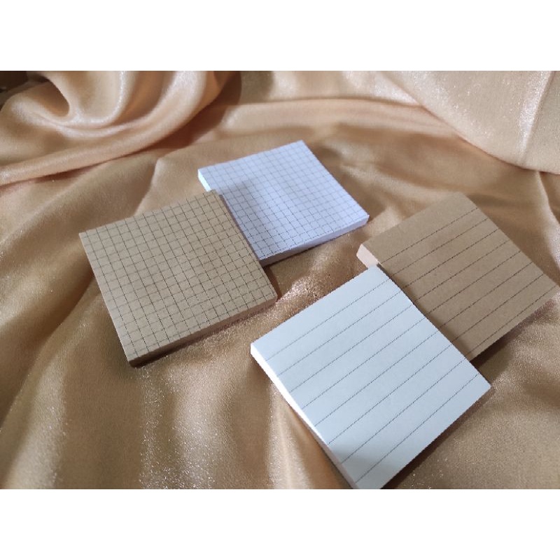 Jual sticky note/ note/ kertas tempel/ kertas kotak/ memo grip/ lembar ...