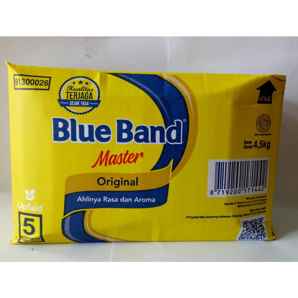 Jual Mentega Blue Band Master Original 4,5 Kg | Shopee Indonesia