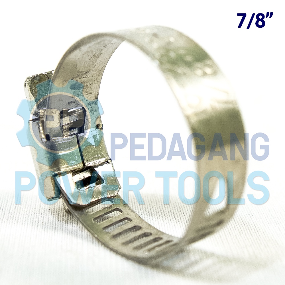 Jual Bison Satuan Klem Selang 7 8 Inch Stainless Steel Hose Clamp
