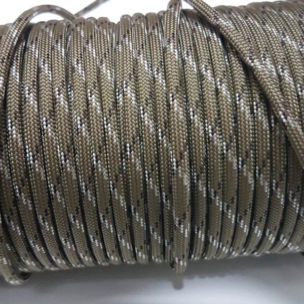 Jual Tali Paracord 9 Core Strand 4 mm Military Grade 550 Desert Coklat ...