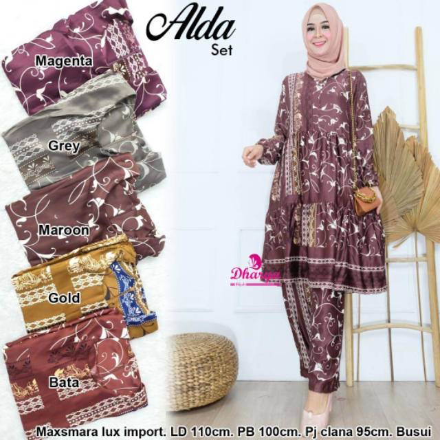 Jual ALDA SET BY HAZNA | Shopee Indonesia