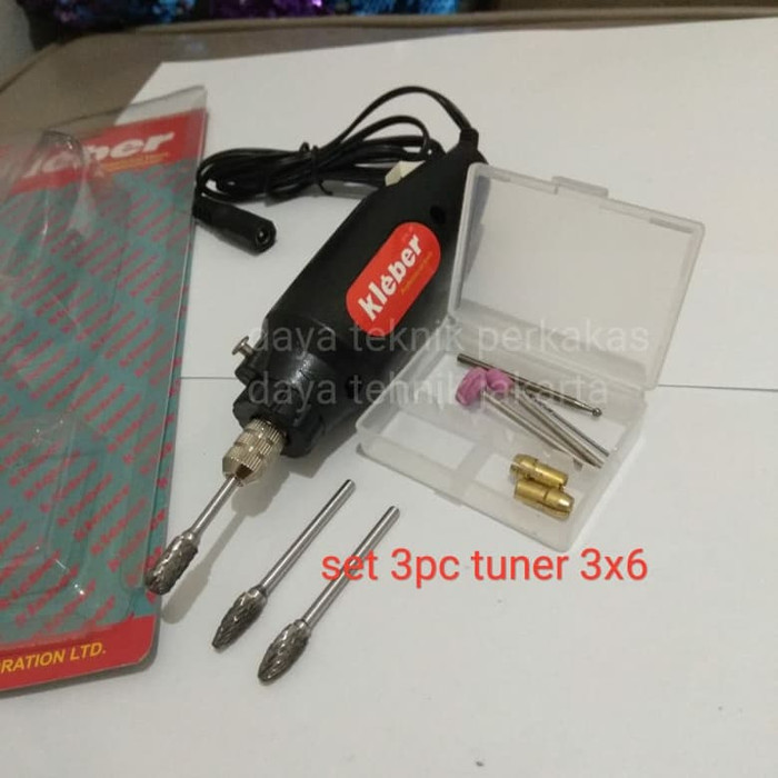 Jual GRINDER MINI PCB KLEBER - MINI BOR - BORCUN MINI + 3PC MATA TUNER ...