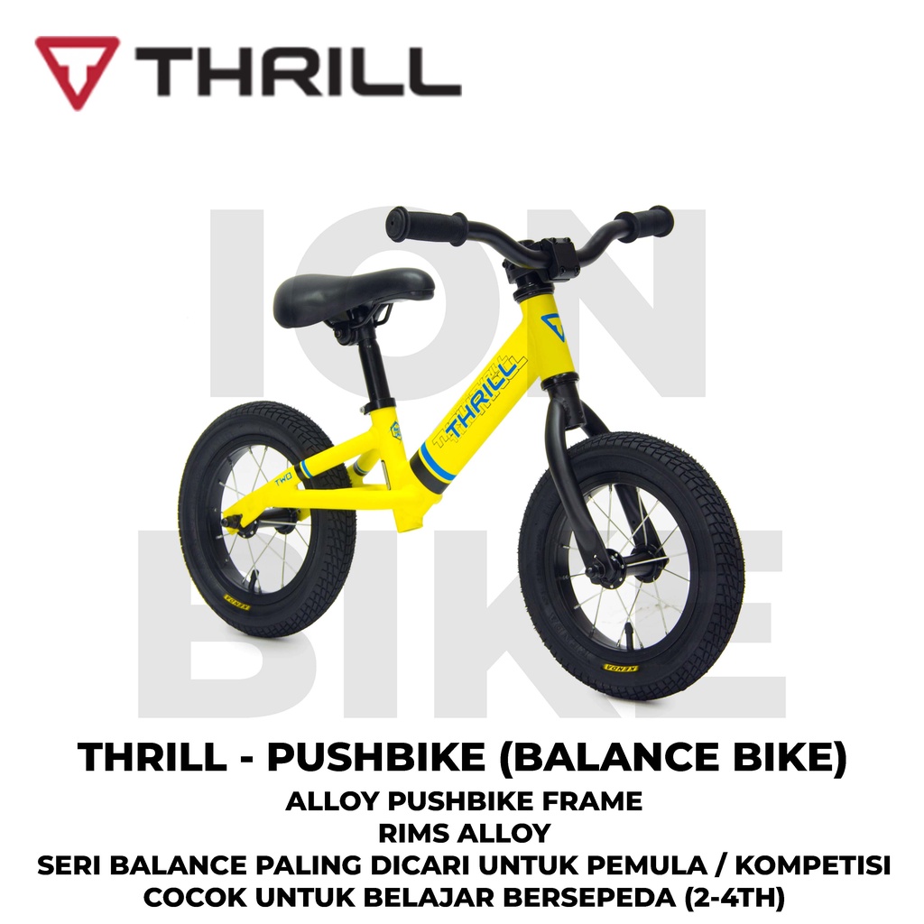 Jual Push Bike Thrill Terbaru Alloy Sepeda Anak Balance Bike Pushbike ...
