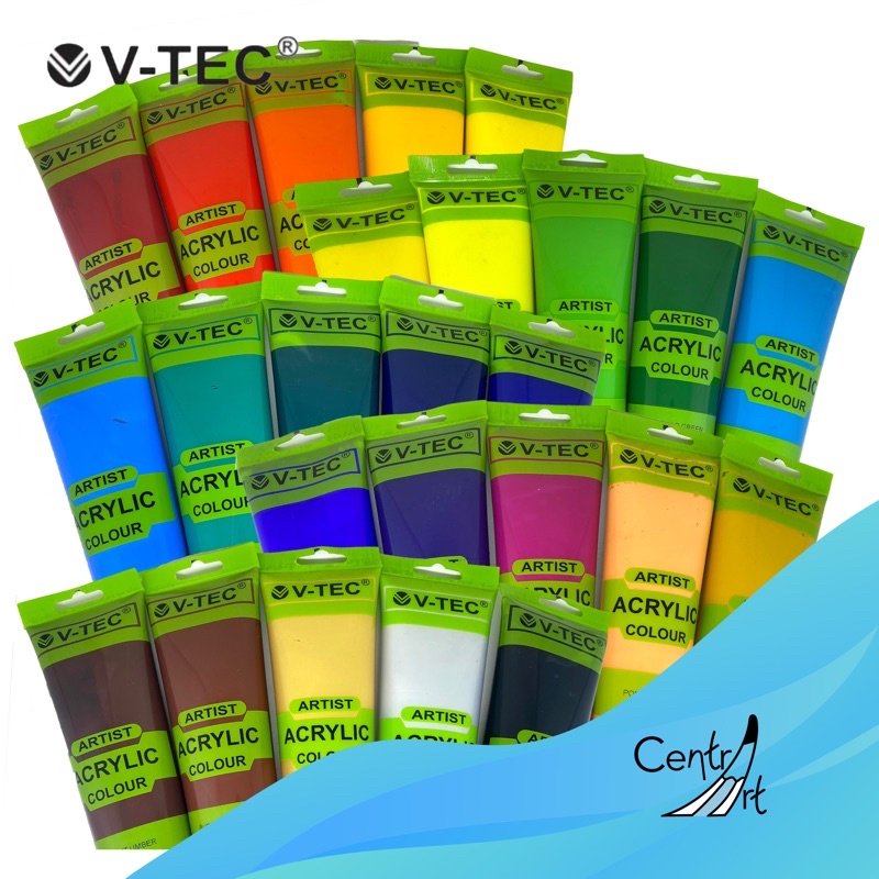 Jual vtec acrylic paint cat akrilik 250ml | Shopee Indonesia