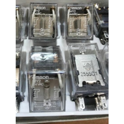 Jual OMRON RELAY MY2 24VAC 8 pin pipih PANEL BOX | Shopee Indonesia