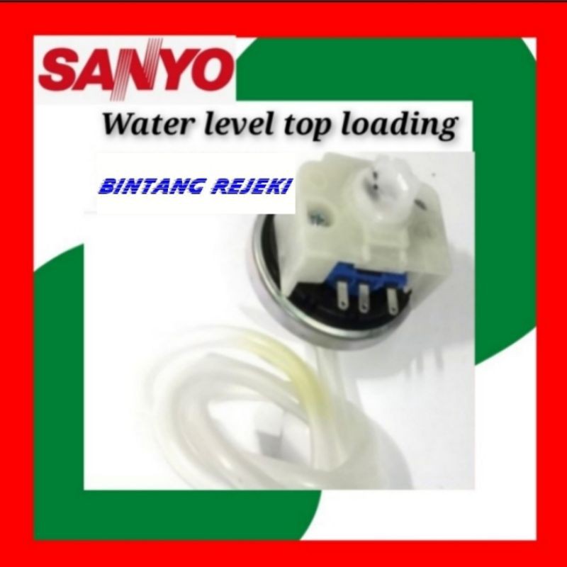 Jual Water level sensor mesin cuci Aqua Sanyo top loading | Shopee ...