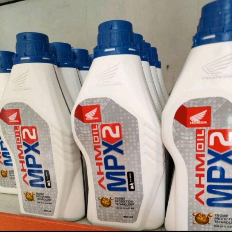 Jual OLI MPX 2 MATIC AHM HONDA 10W-30 SL MA 800 ML ORIGINAL | Shopee Indonesia