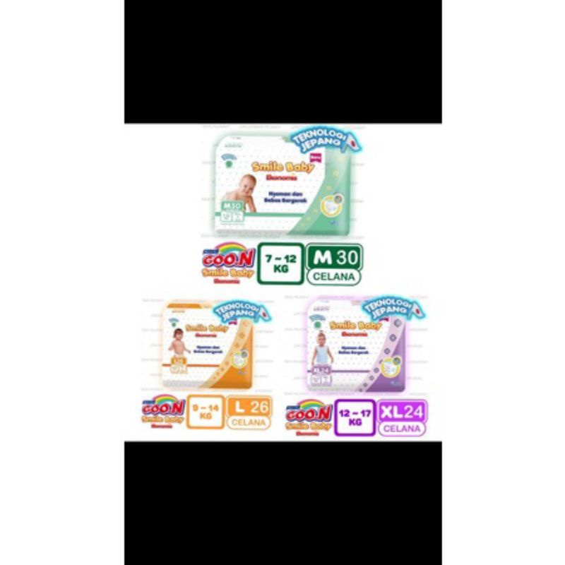 Jual GOON POPOK SMILE BABY KEMASAN EKONOMIS | Shopee Indonesia