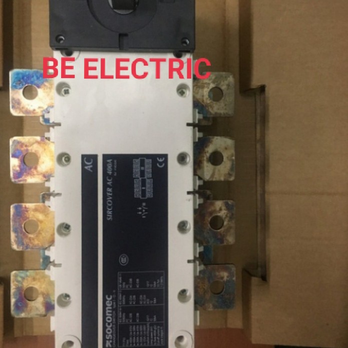 Jual COS / change Over Switch /Ohm Saklar Socomec Sircover 4P 400A | Shopee Indonesia