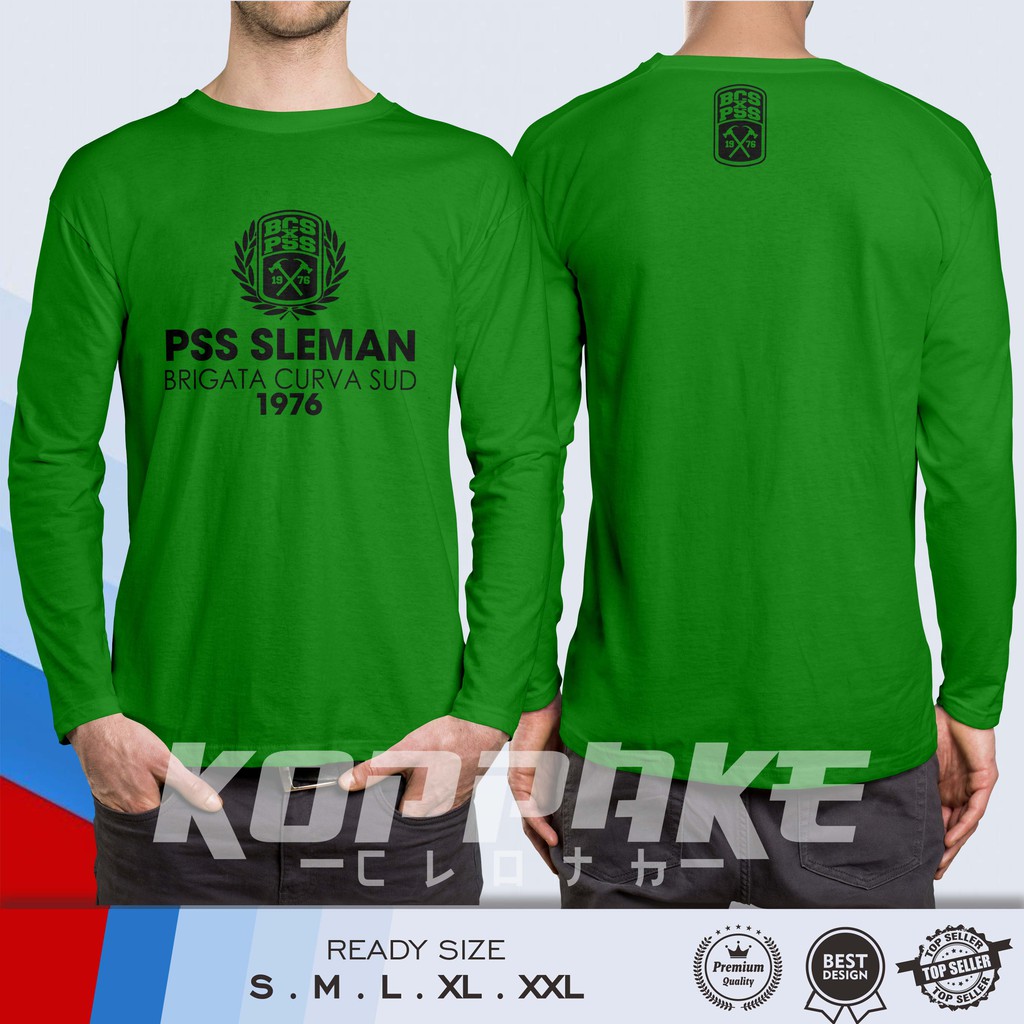 Jual Kaos BCS PSS SLEMAN BRIGATA CURVA SUD v2 Lengan Panjang Baju Sport ...