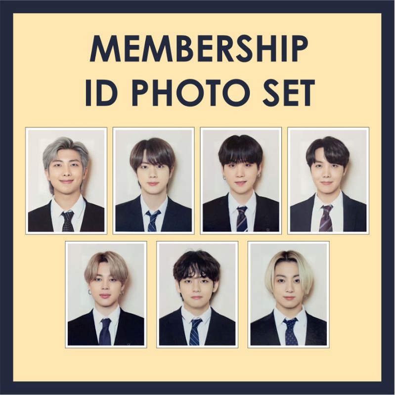 Jual ID PHOTO SET FESTA BTS SEASON'S GREETING 2020 2021 MAP OF THE SOUL ...