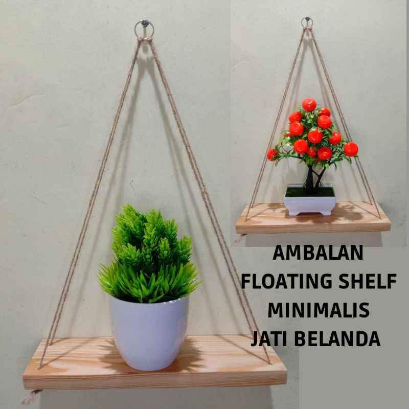 Jual Rak dinding / Rak gantung dinding / Hiasan dinding / Ambalan Tali ...