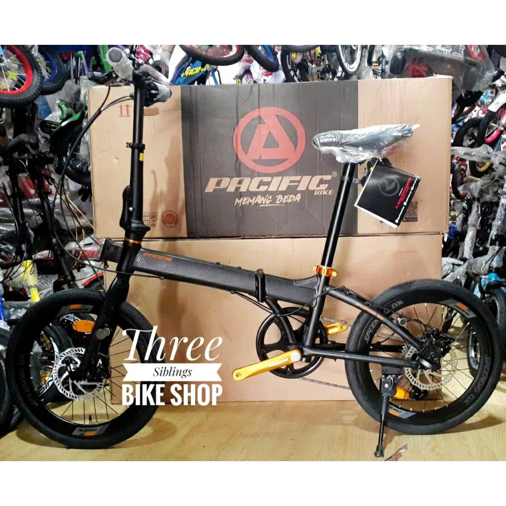 Jual SEPEDA LIPAT PACIFIC SPLENDID DX 20 INCH ALLOY 9 SPEED - VENOM ...