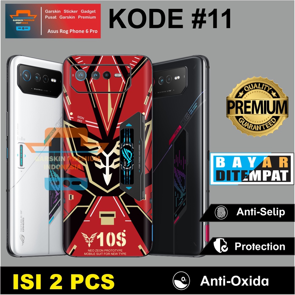 Jual COD Garskin Sticker Asus Rog Phone 6 Pro Motif 11-15 Bisa Request ...