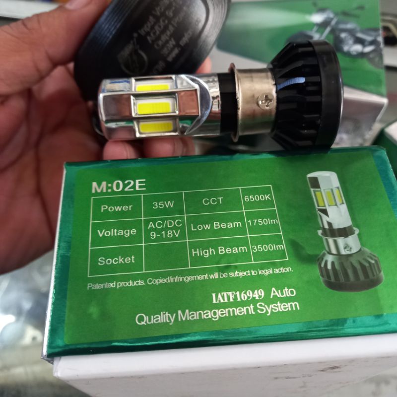 Jual lampu LED led vespa 30 35 watt 6sisi RTD ori | Shopee Indonesia