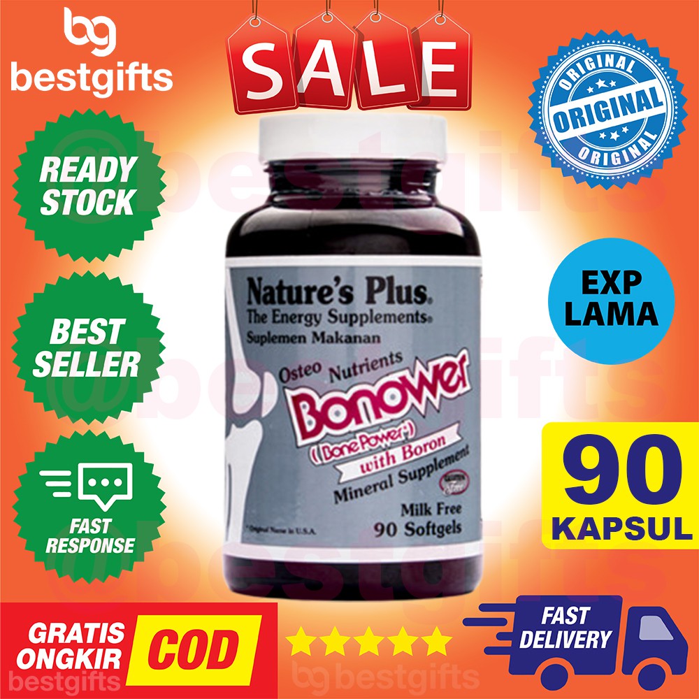 Jual NATURE'S NATURES NATURE PLUS BONOWER BONE POWER PERSENDIAN SENDI ...