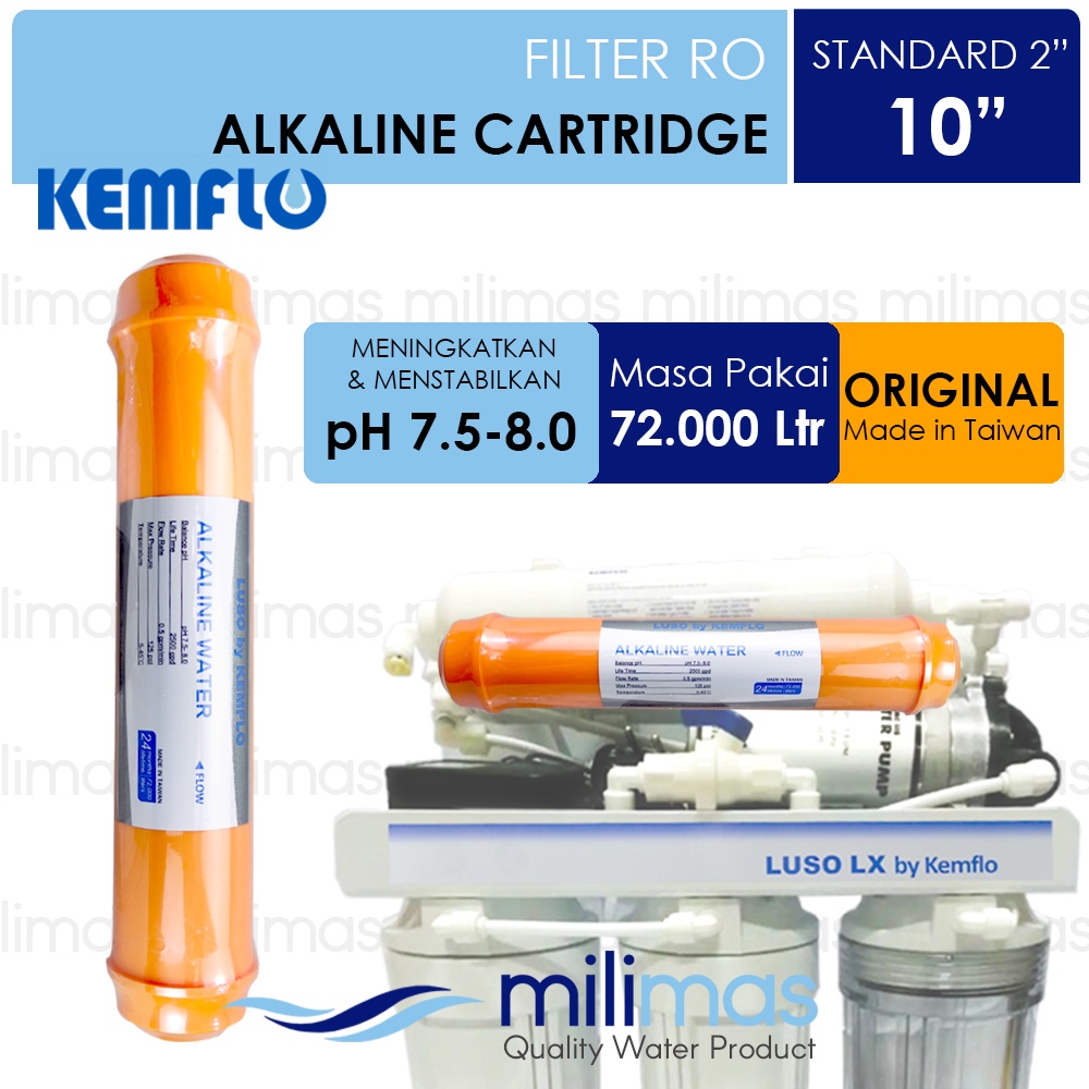 Jual KEMFLO - ALKALINE Cartridge Uk.10" - Inline Filter Alkaline ...