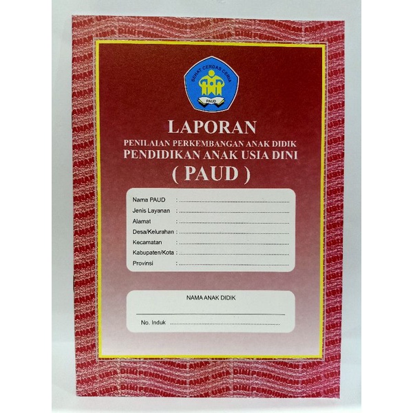 Jual Buku Rapot Paud B5/Raport ukuran Besar | Shopee Indonesia