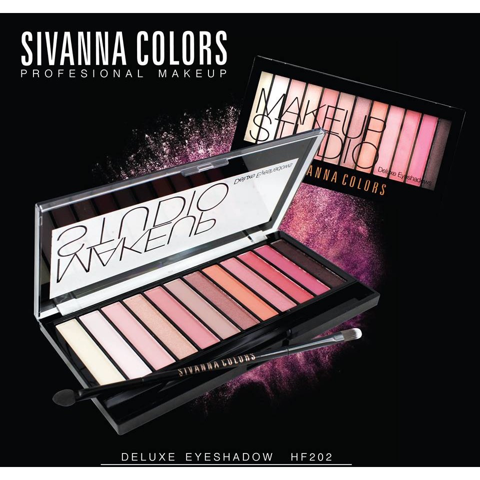 Sivanna Colors Pro Makeup Eyeshadow Palette Studio | Saubhaya Makeup