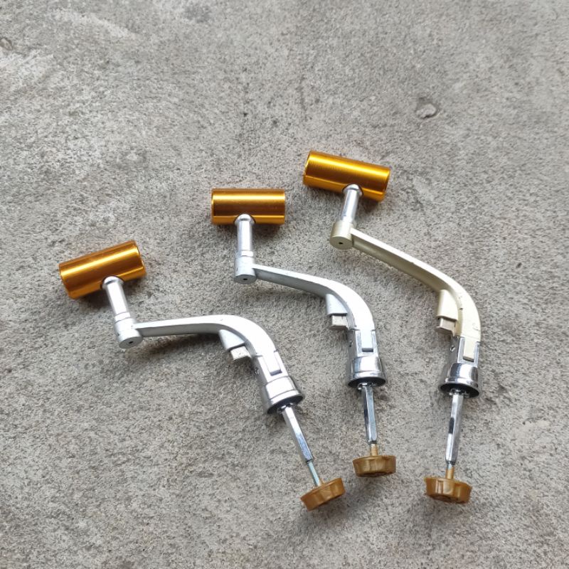 Jual SPARE PART HANDLE REEL PANCING KNOB BESI MODEL LIPAT UKURAN 1000 ...